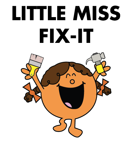 Little Miss Fix It- Put Your Tools Away! – TRICIA THOMPSON
